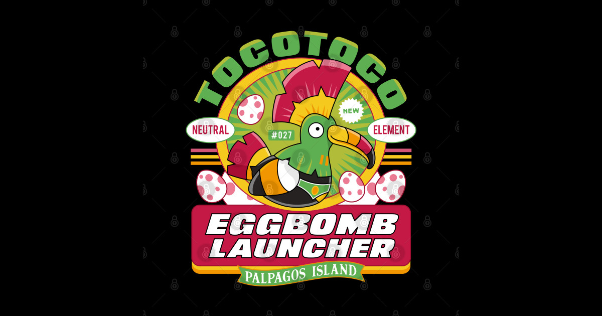 Tocotoco Weird Eggs - Palworld - Sticker | TeePublic