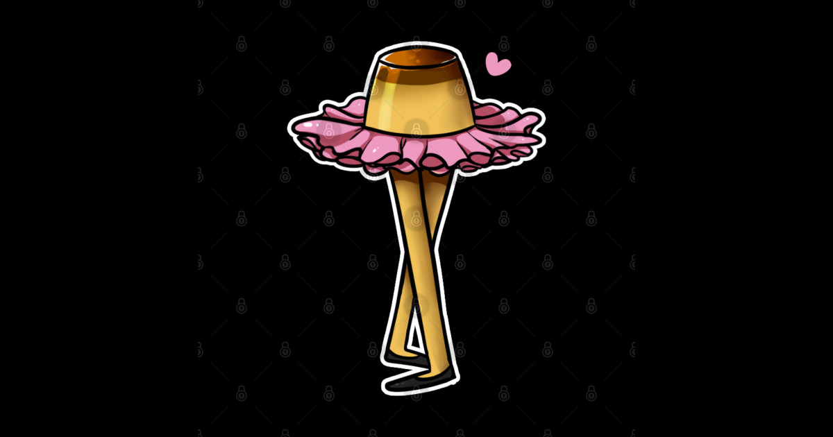 Dancing Pudding - Pudding - Sticker | TeePublic