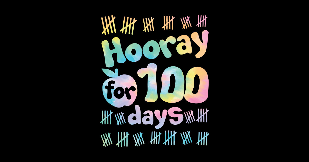 Happy 100th Day Of School Hooray For 100 Days Teachers Gift For Boy ...