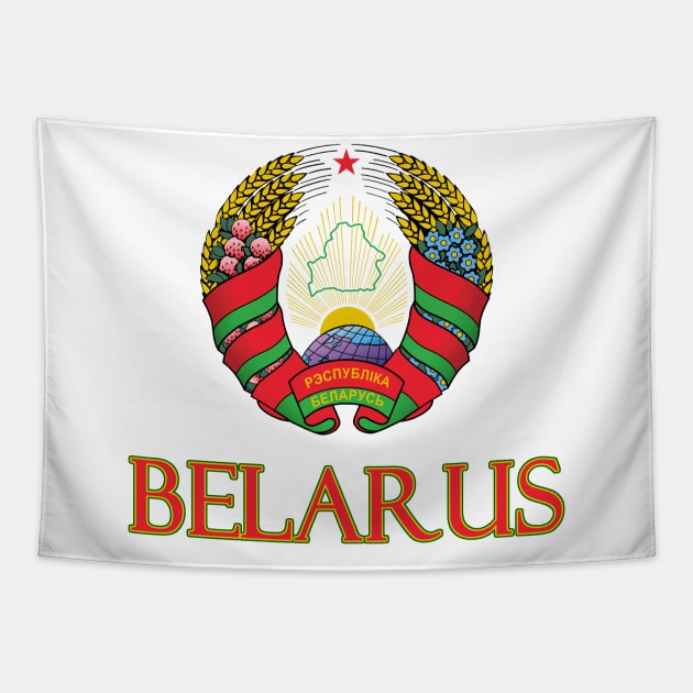 Belarus - Belarusian Coat of Arms Design - Belarus - Tapestry | TeePublic Belarus - Belarusian Coat of Arms Design - Belarus - Tapestry | TeePublic