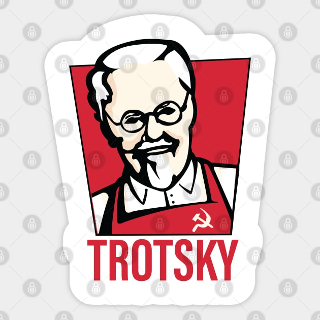 Kentucky Fried Communism - Kfc Logo Parody - Sticker | TeePublic