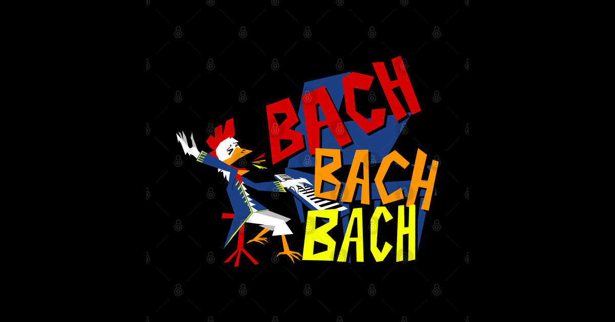 What is a Chicken's Favorite Composer? - Joke - Sticker | TeePublic