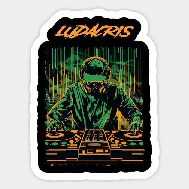 LUDACRIS RAPPER MUSIC FAN ART - Ludacris Rapper Music Fan Art - Sticker ...