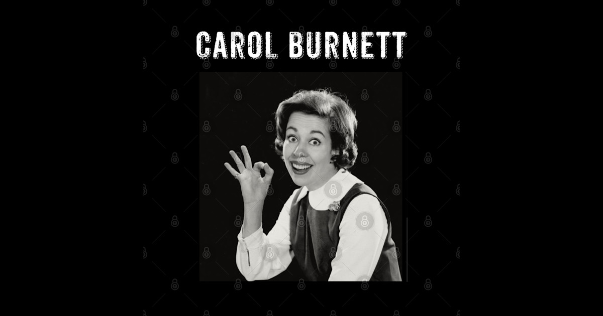 Carol Burnett / Vintage Photo Style - Carol Burnett - Sticker | TeePublic