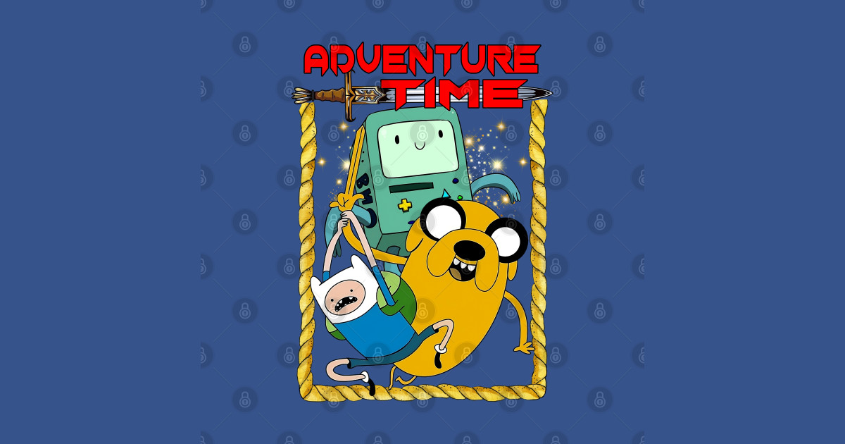 Cute And Funny Adventure Time Characters - Adventure Time - T-Shirt | TeePublic