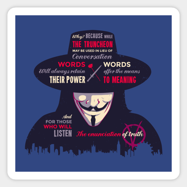 Enunciation of Truth // V for Vendetta, Guy Fawkes, Anarchy, Anonymous ...