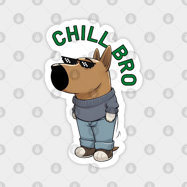 new character chill guy funny meme - Chill Guy - Magnet | TeePublic