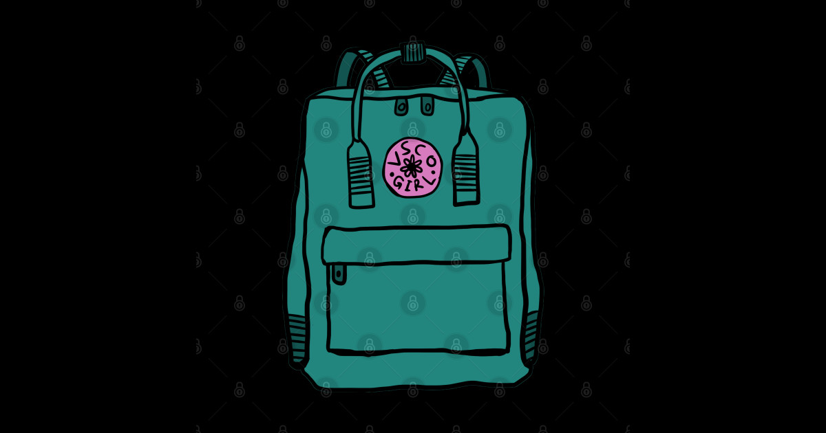 VSCO GIRL backpack - Vsco Girl - Sticker | TeePublic