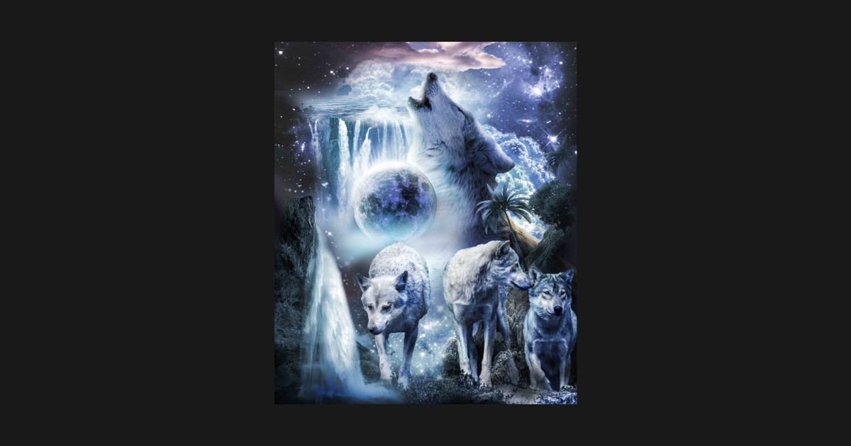 Tropical Wolves Wolf Howling At Moon - Tropical Wolves Wolf Howling At ...