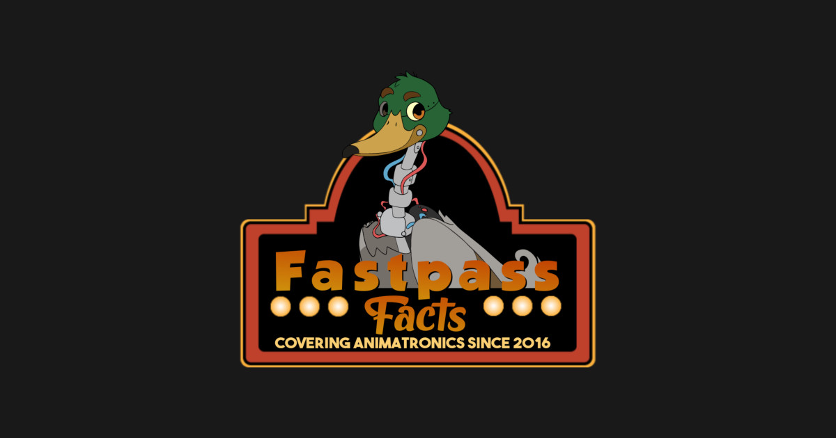 Fastpass Facts Classic Walt Logo - Animatronics - T-Shirt | TeePublic