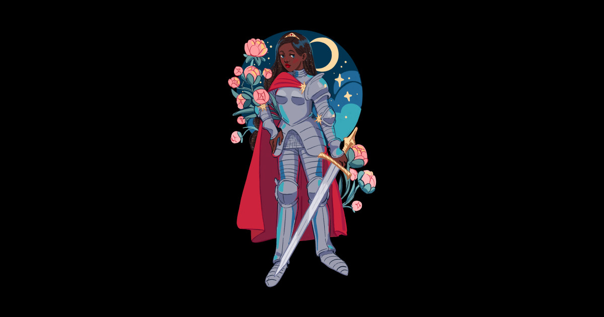 Caped knight - Knight - Sticker | TeePublic