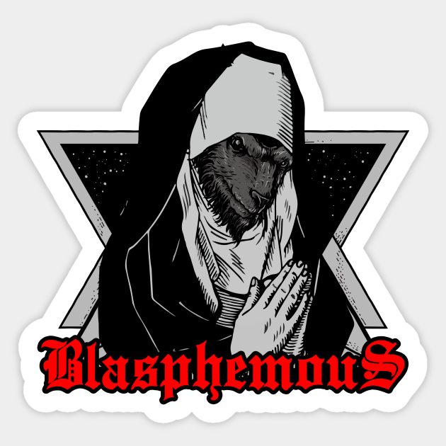 BLASPHEMOUS - Blasphemy - Sticker | TeePublic