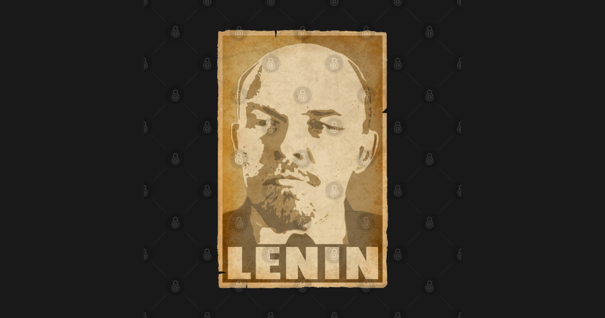 Vladimir Lenin Propaganda Poster Pop Art - Vladimir - T-Shirt | TeePublic