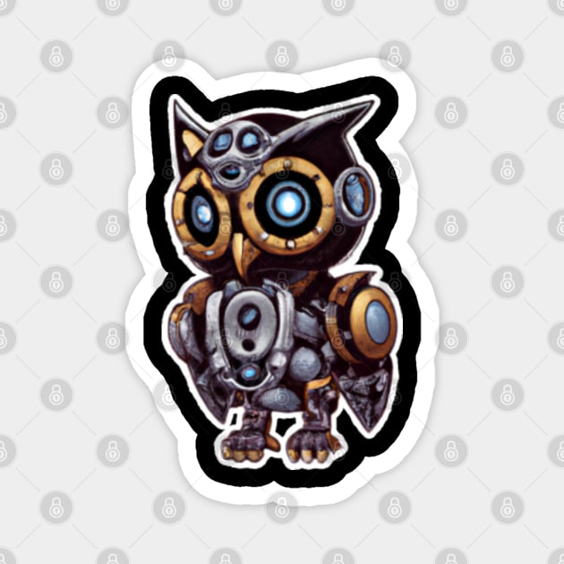 steampunk owl, cyberpunk owl, owl with armor, robo owl - Funny ...