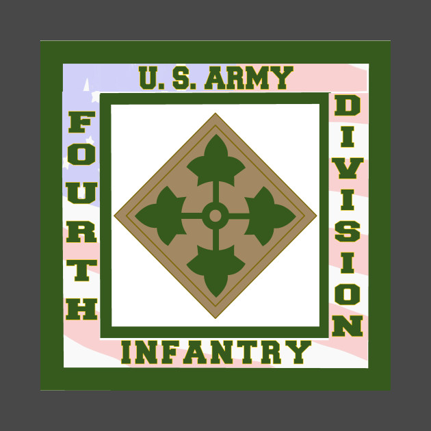 4th Infantry Division Logo - 4th Infantry Division Patch - T-Shirt ...