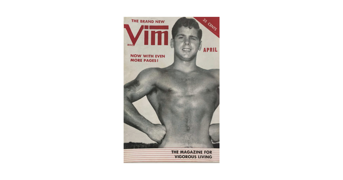 VIM Physique - Vintage Physique Muscle Male Model Magazine Cover ...