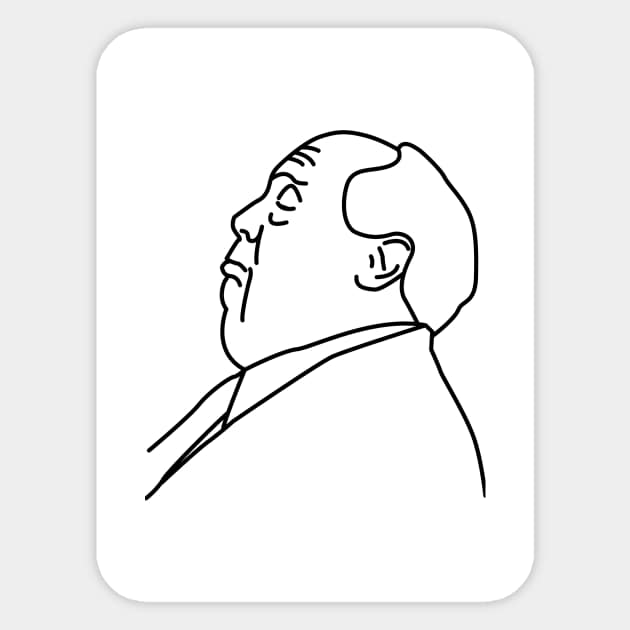 Line Art Digital - Line Art - Sticker | TeePublic