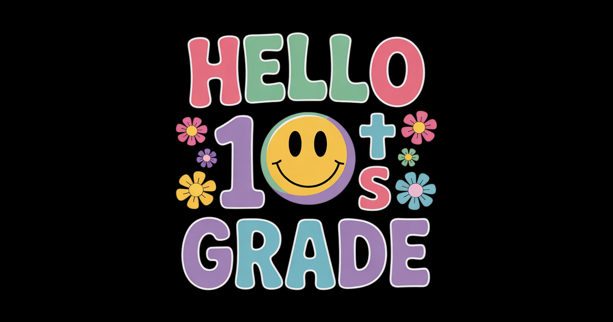 Hello 1st grade Boy Girl Teacher Back To School 1st grade - Hello 1st ...