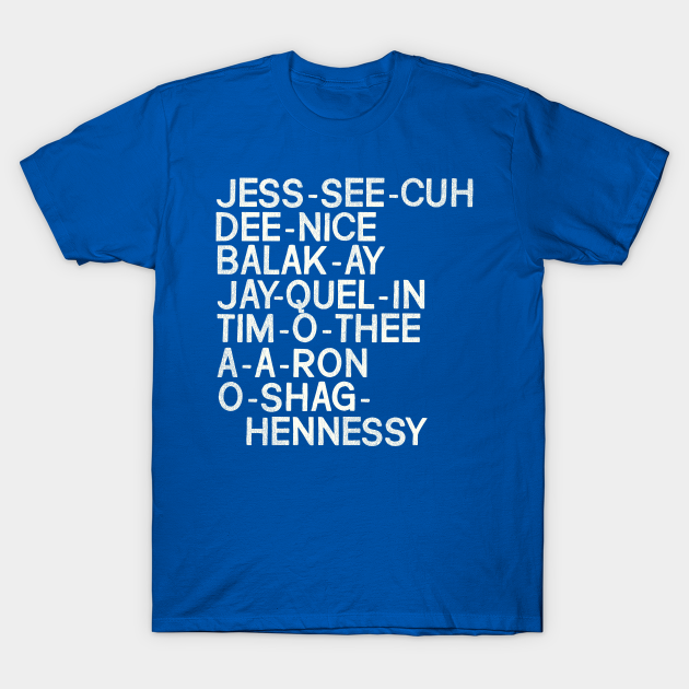 Key and Peele Substitute Teacher Names - Key And Peele - T-Shirt ...