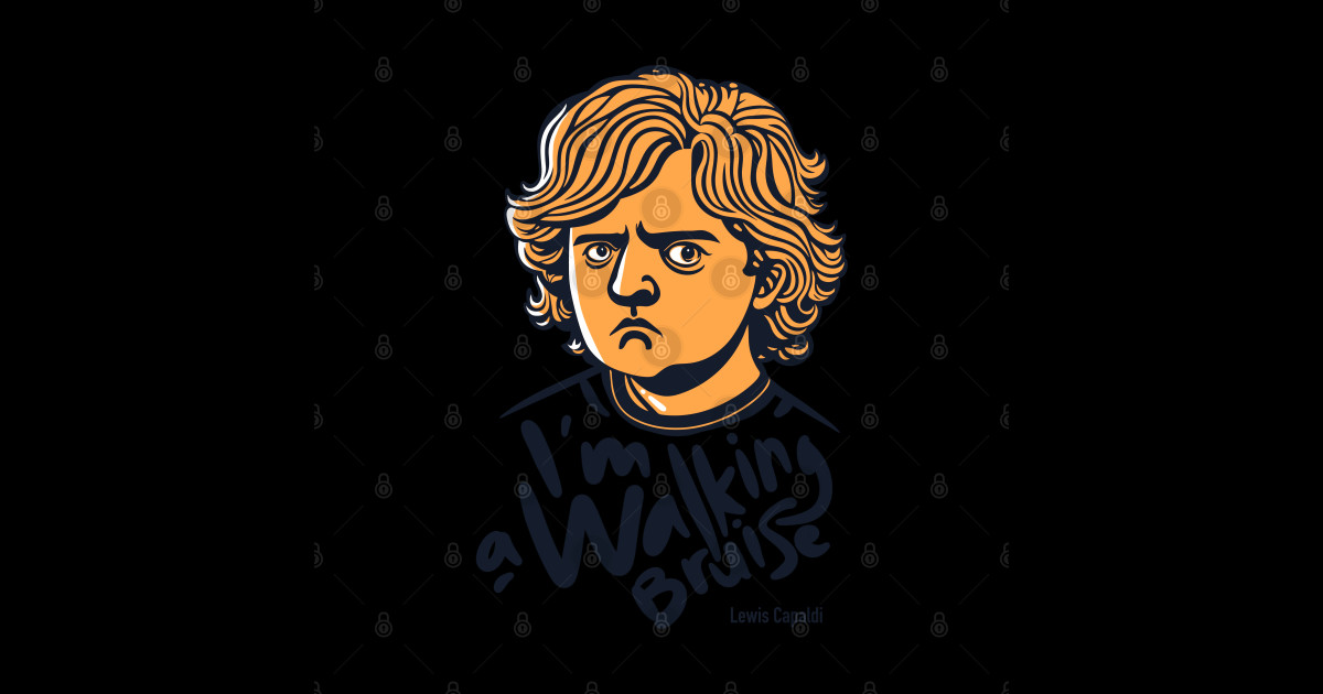I am a walking bruise - Lewis Capaldi - Mug | TeePublic