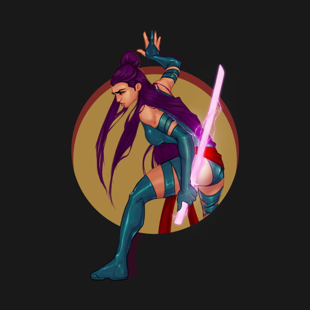 Psylocke - Psylocke - T-Shirt