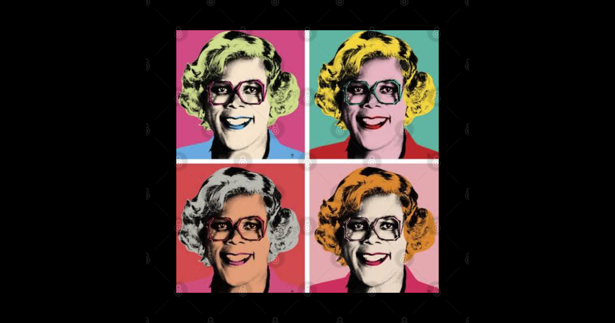 madea pop art vintage - Madea - Sticker | TeePublic