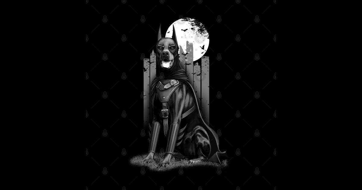 DOBERMAN - Batman - Sticker | TeePublic