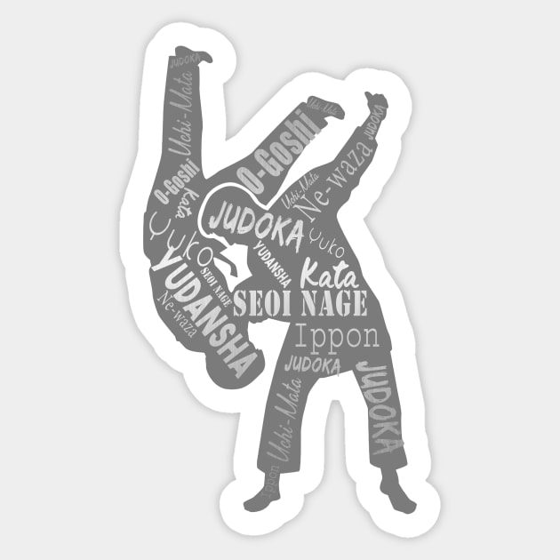 Judo Martial Arts - Judo - Sticker | TeePublic