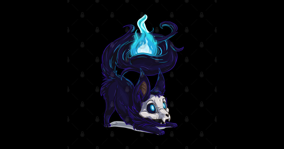 Ghost Fox - Ghost Fox - Sticker | TeePublic