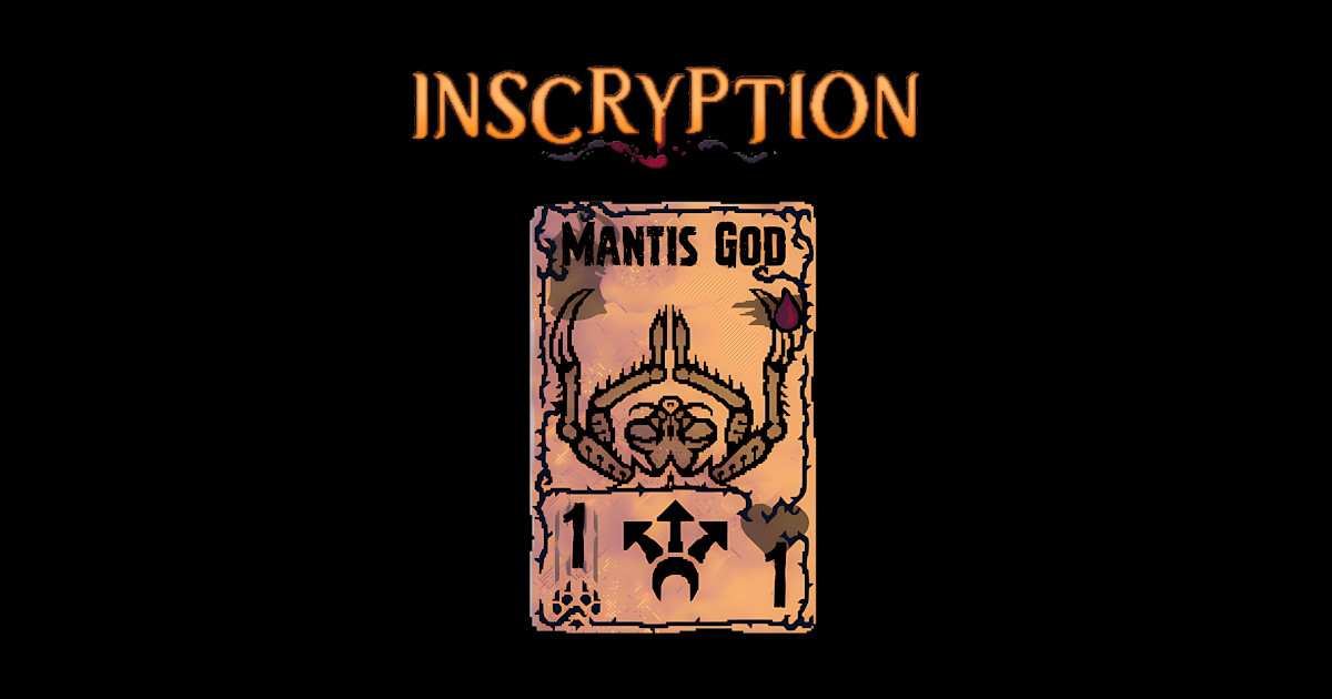 Inscryption Psychological Horror Mantis God Card Game Halloween Scary ...