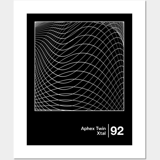 Aphex Twin - Xtal / Minimalist Style Graphic Design - Aphex Twin ...