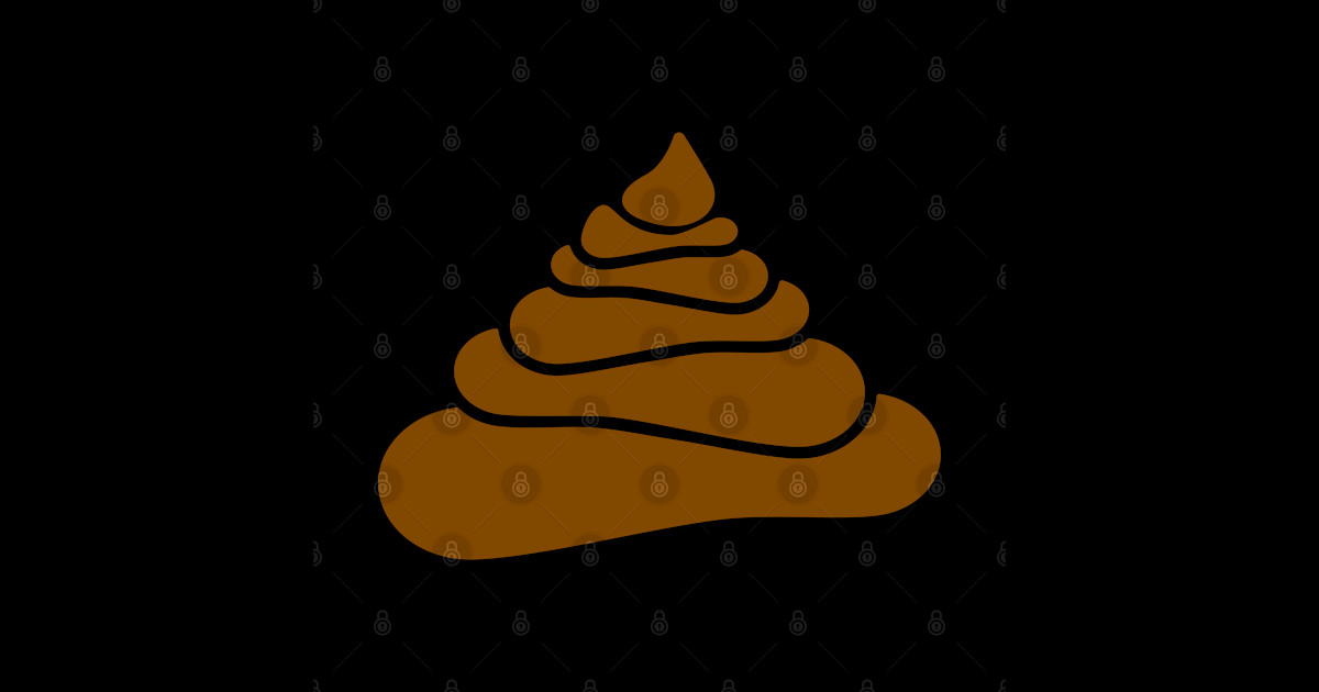 Poop Emoji Icon - Poop - Posters and Art Prints | TeePublic