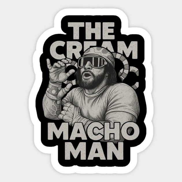 Smackdown-Macho Man Vintage - Wwe Smackdown - Sticker | TeePublic