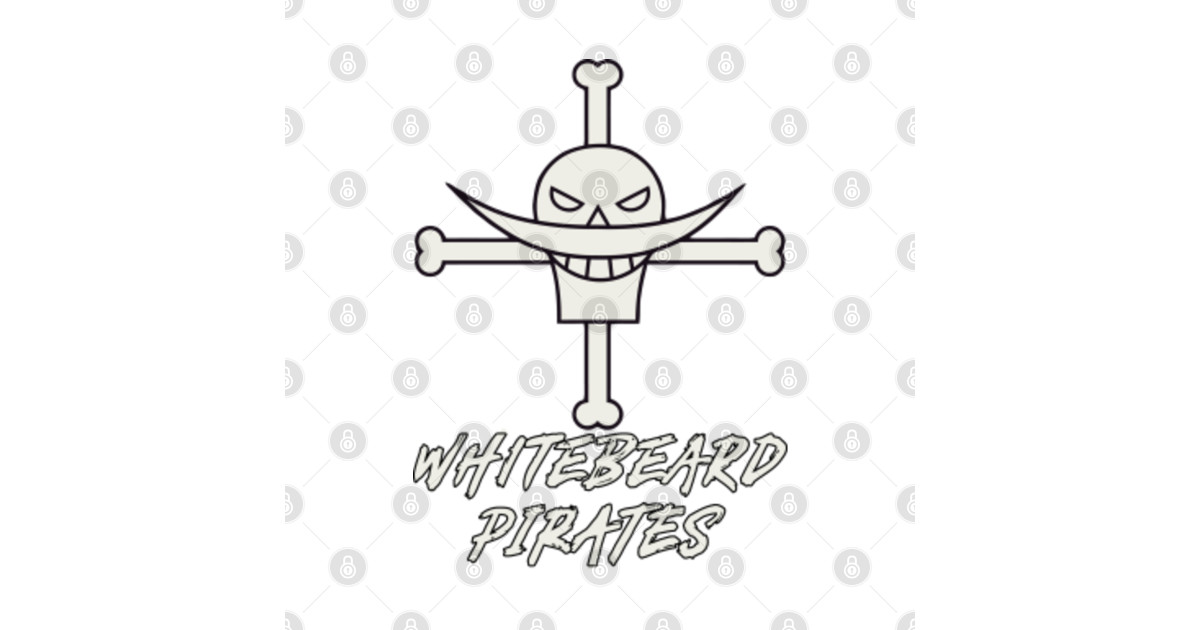 One Piece Whitebeard Jolly Roger