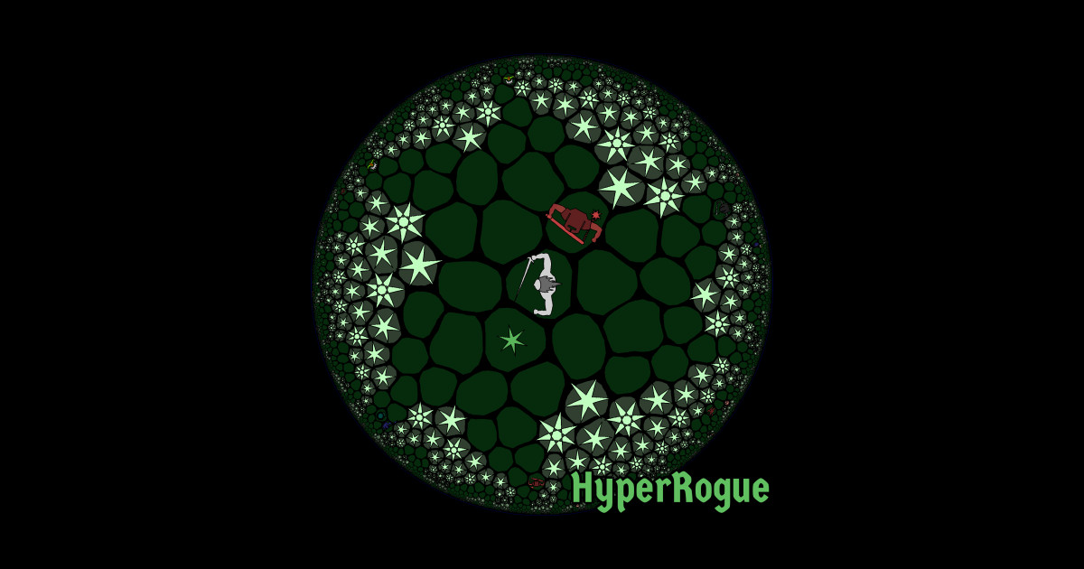 HyperRogue Emerald - Hyperrogue - Sticker | TeePublic