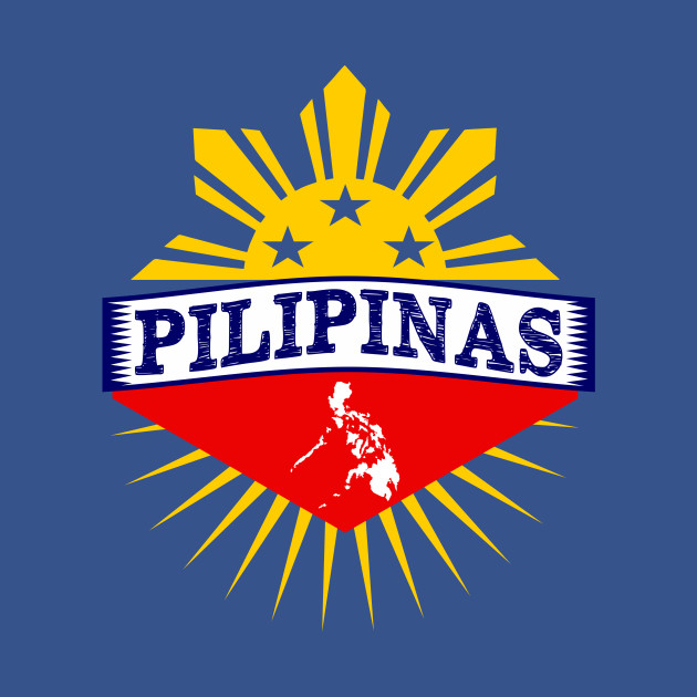 Pilipinas Design - Proud Pinoy Prints - Patriotic - T-Shirt | TeePublic