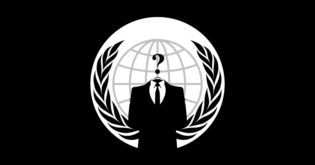 ANONYMOUS LOGO- Cool Iconic Hacktivist symbol - Anonymous Hacker ...