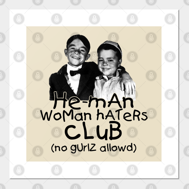 He Man Woman Haters Club from Our Gang, The Little Rascals - Little ...
