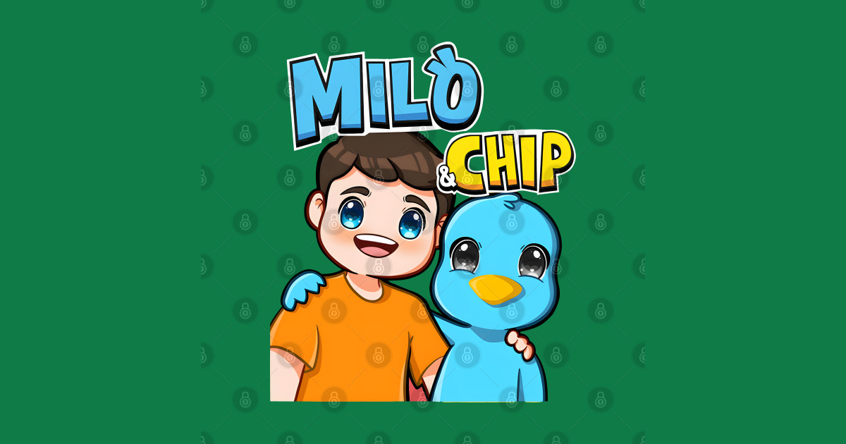 Milo And Chip Merch - Milo And Chip Merch - T-Shirt | TeePublic