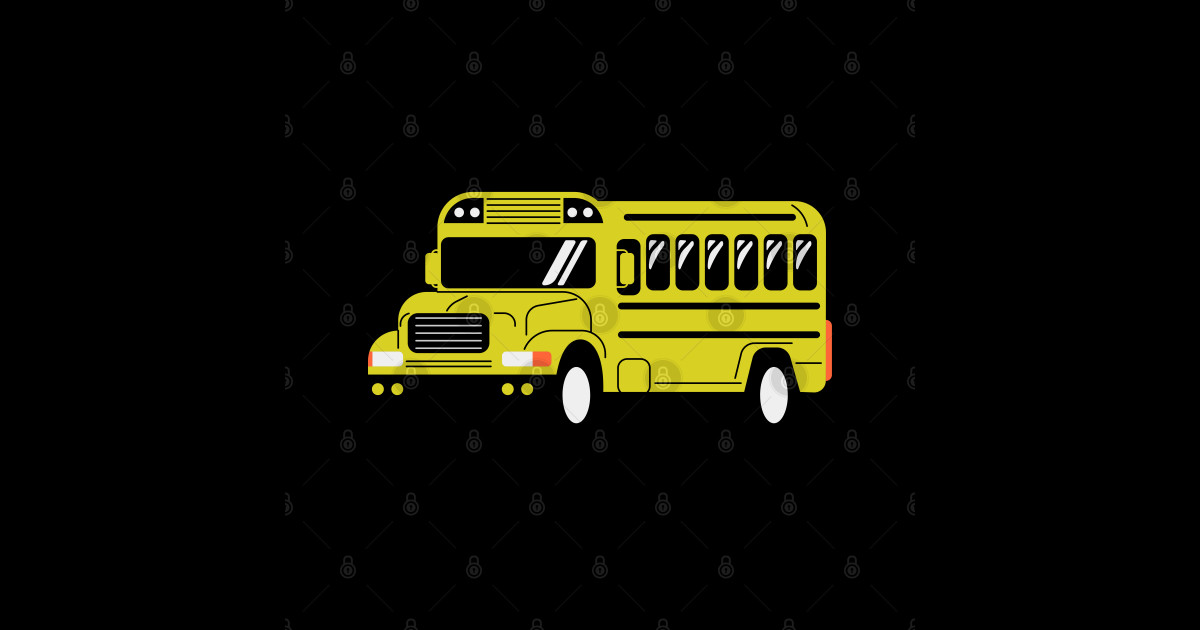 School Bus Driver - School Bus Driver - Sticker | TeePublic
