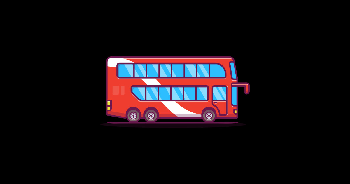 Double Decker Bus - Double Decker Bus - Posters and Art Prints | TeePublic