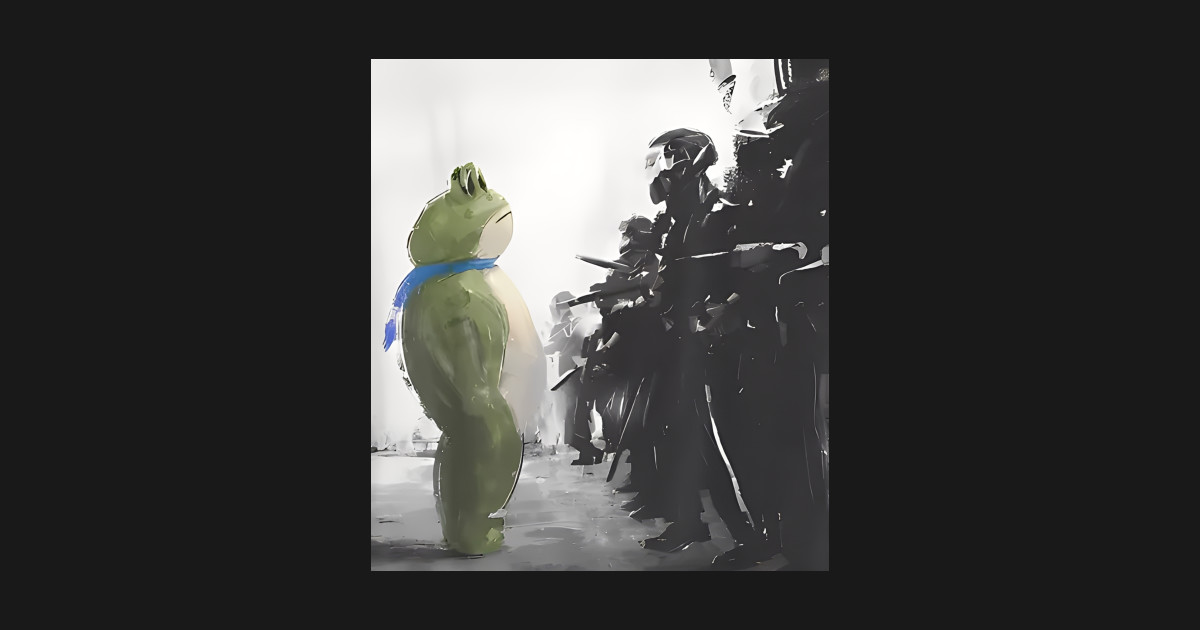 Portland Frog Protest, Anti ICE, Anti Fascism - Portland Frog Protest ...