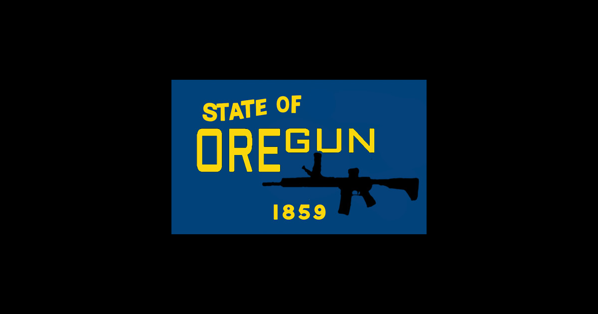 Oregun State Flag - Oregunian - Sticker | TeePublic