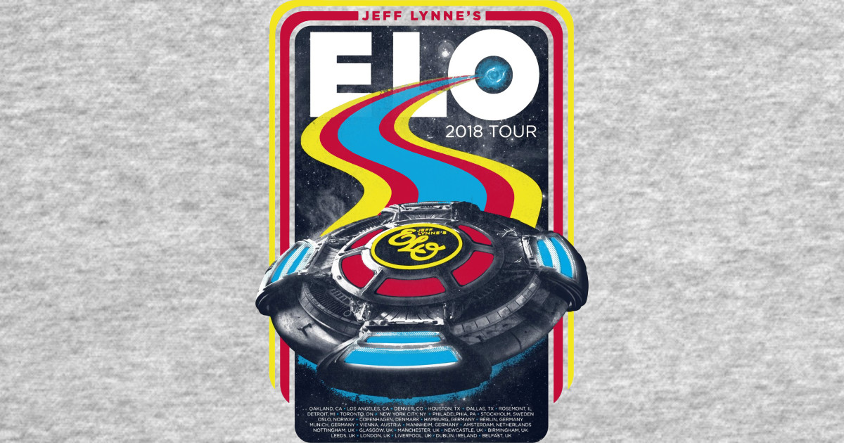 flying elo - Electric Light Orchestra - T-Shirt | TeePublic