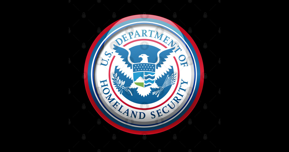 Homeland Security FRONT and BACK seal logo - Homeland Security ...