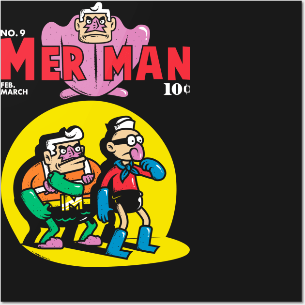 Merman - Spongebob Squarepants - Posters and Art Prints | TeePublic