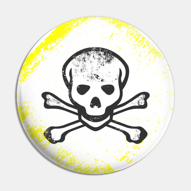 Toxic - Skull - Pin | TeePublic