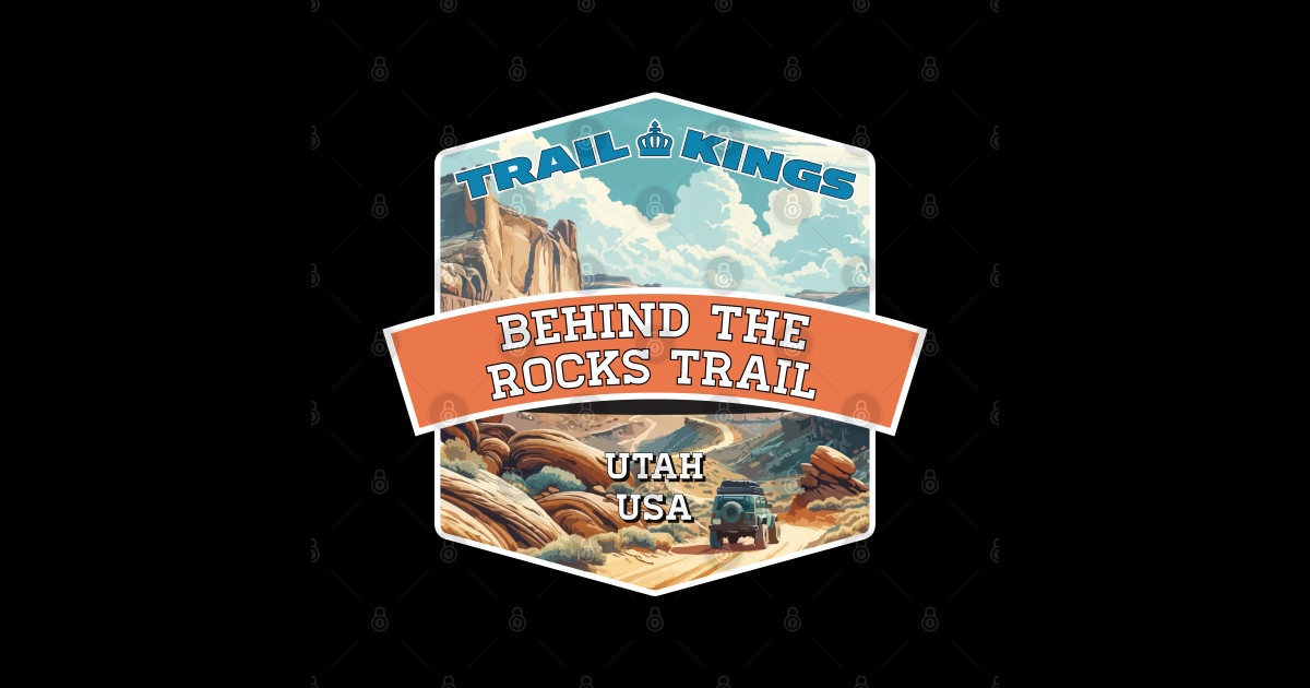 Trail Kings: Behind the Rocks Trail - Behind The Rocks - Sticker ...