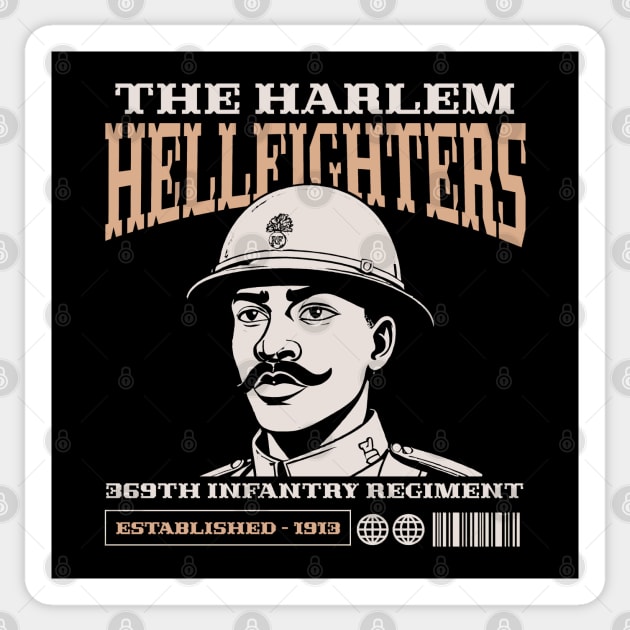 The Harlem Hellfighters - 369th Infantry Regiment - Ww1 - Sticker ...