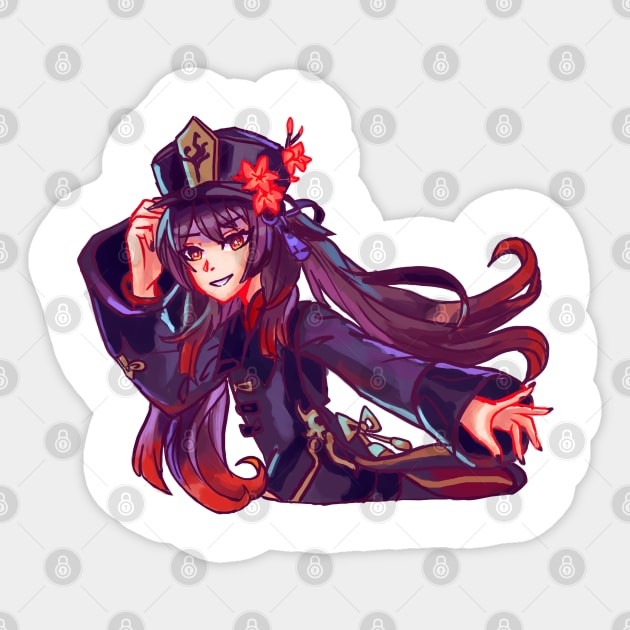 Hu Tao Genshin Impact - Hu Tao - Sticker | TeePublic